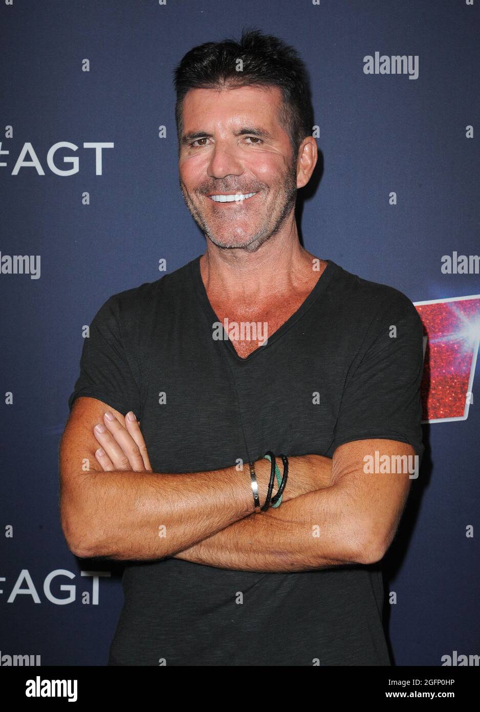 Los Angeles - CA - 09/10/2019 America`s Got Talent Semifinals Red Carpet -PICTURED: Simon Cowell ...